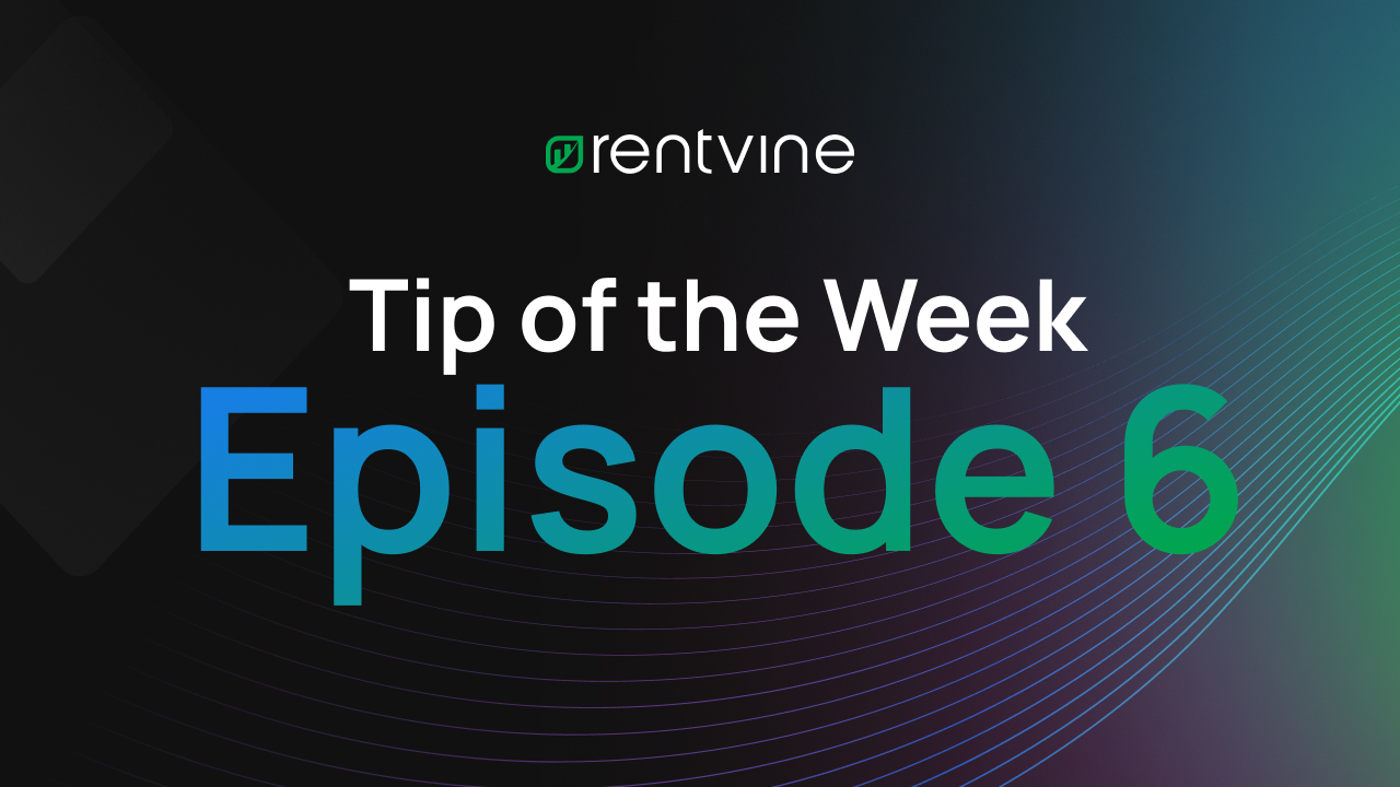 Rentvine Tip of the Week - Episode 8: Proration Features & Settings