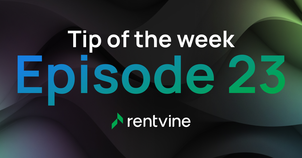 Rentvine Tip of the Week - Episode 8: Proration Features & Settings