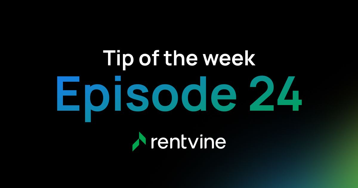 Rentvine Tip of the Week - Episode 8: Proration Features & Settings